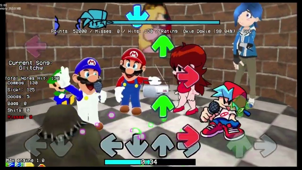 FNF max engine mod test - YouTube