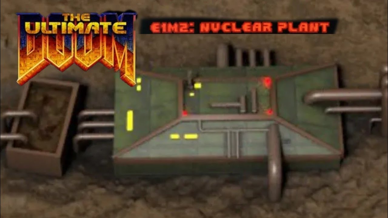 Doom 1 (E1M2) Nuclear Plant - YouTube