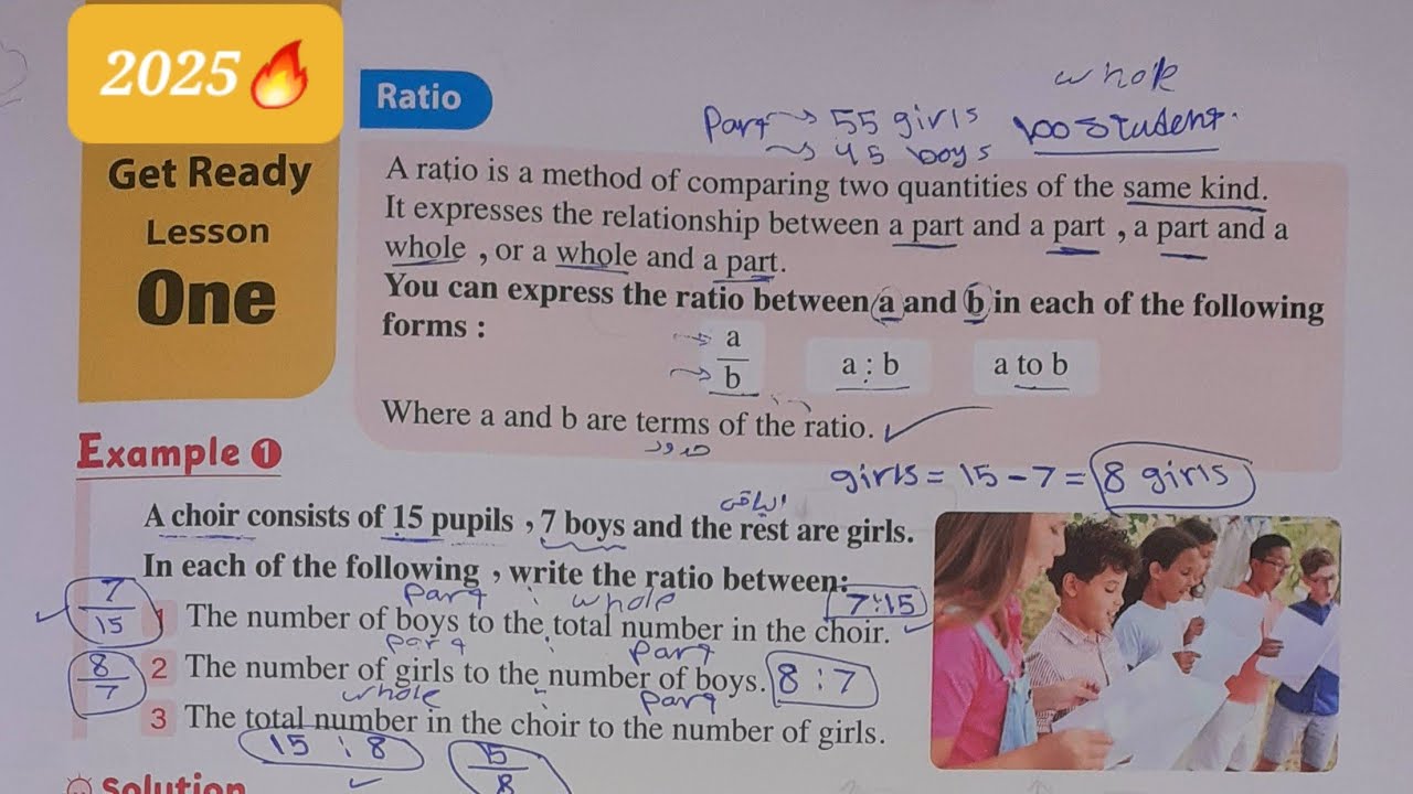 Explain Get Ready lesson one Unit one and solve it |Math For Prep one ...