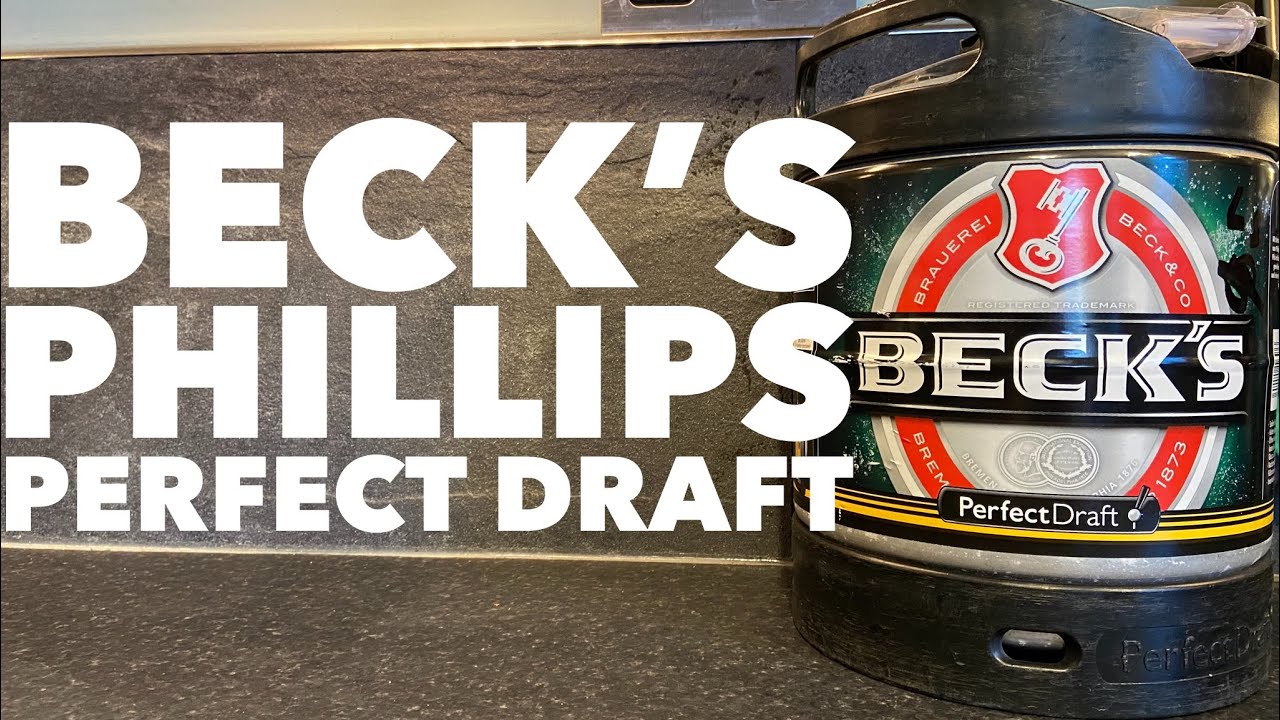 Beck's Lager Review On The Philips Perfect Draft - YouTube