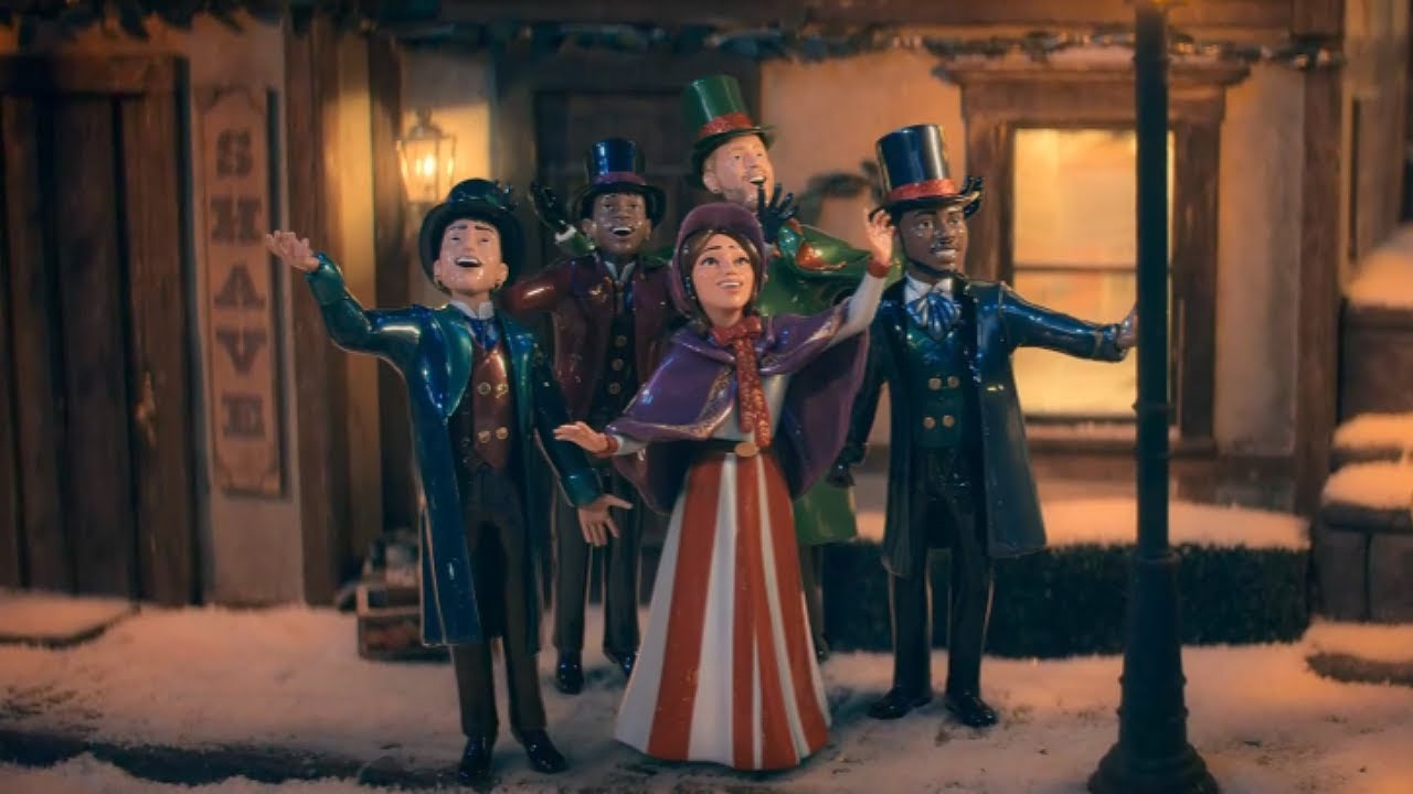 Pentatonix in Candy Cane Lane (all scenes) - YouTube