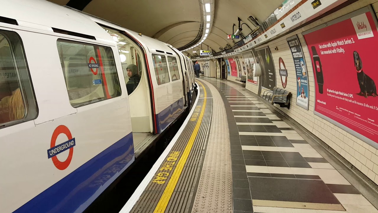 Bakerloo Line SB Waterloo - YouTube