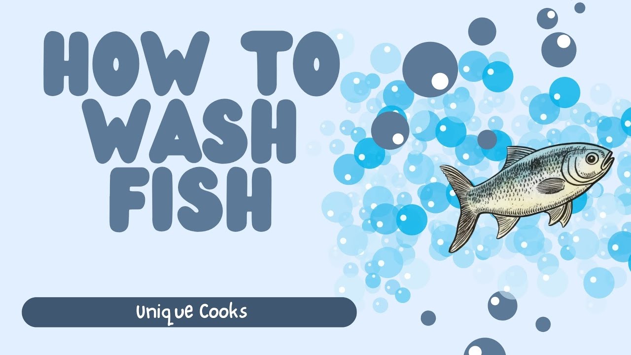 How to Wash Fish - YouTube