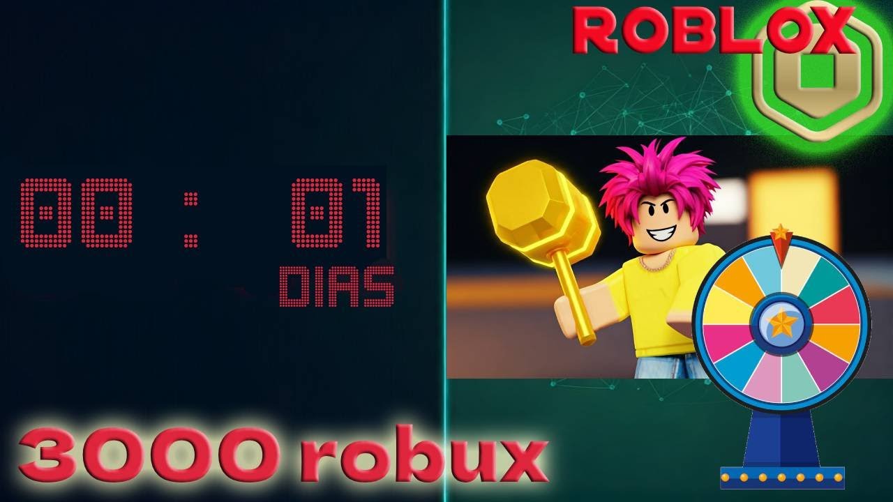 No te pierdas los 3000 robux! - YouTube