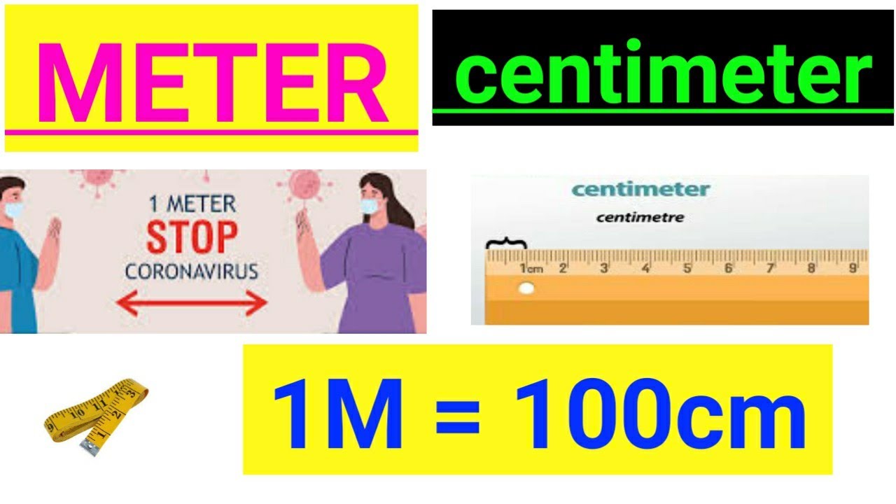 @learnerbee Difference between meter and centimeter class 1 2 3 4 5 ...