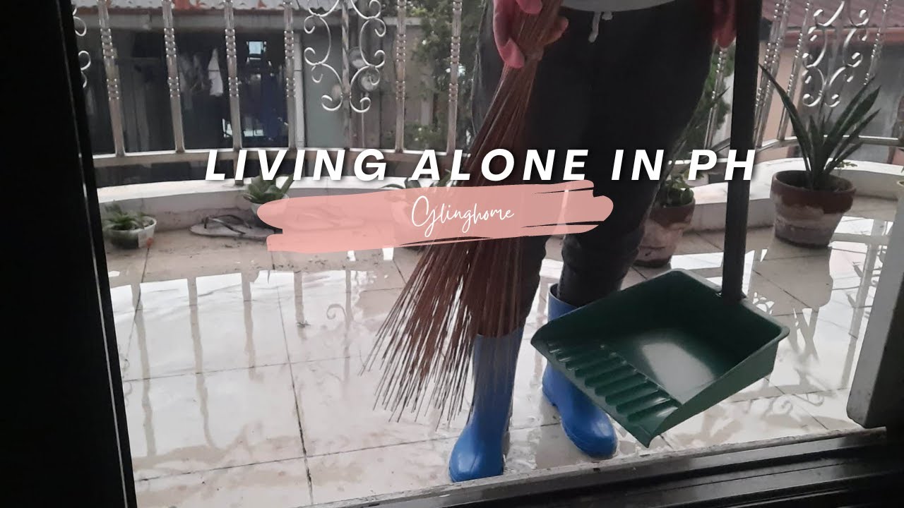 Living alone in Philippines | Going back to my shell | Cleaning ...