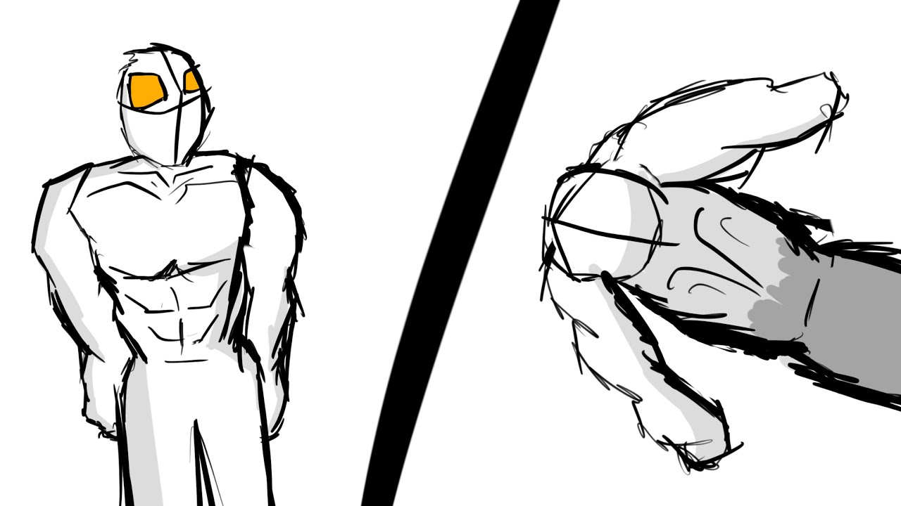 SPEED VS STRENGTH (procreate dreams dbz test animation) - YouTube