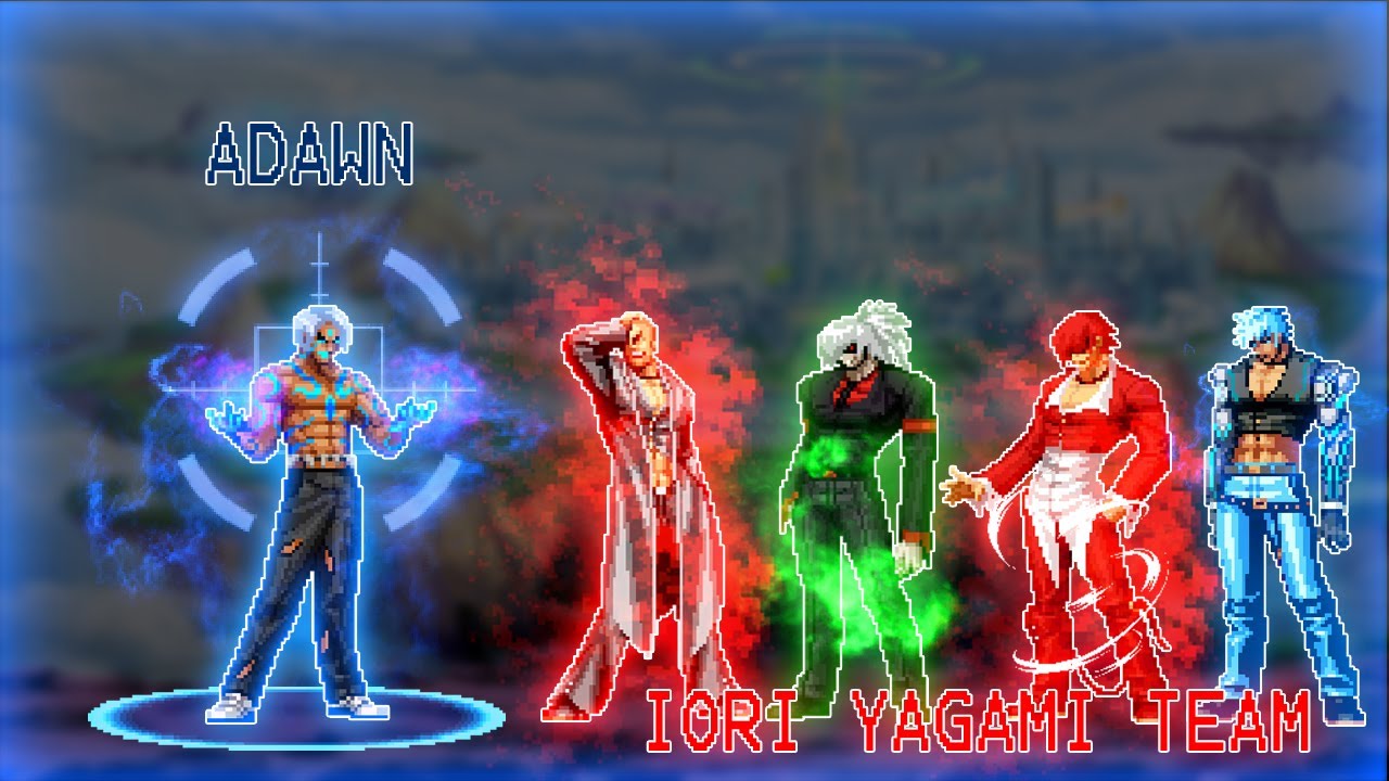 [KOF Mugen] Adawn VS. Iori Yagami Team - YouTube