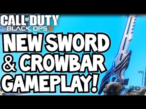 NEW SWORD in BLACK OPS 3! NEW MELEE WEAPONS GAMEPLAY! FURYS SONG SWORD ...