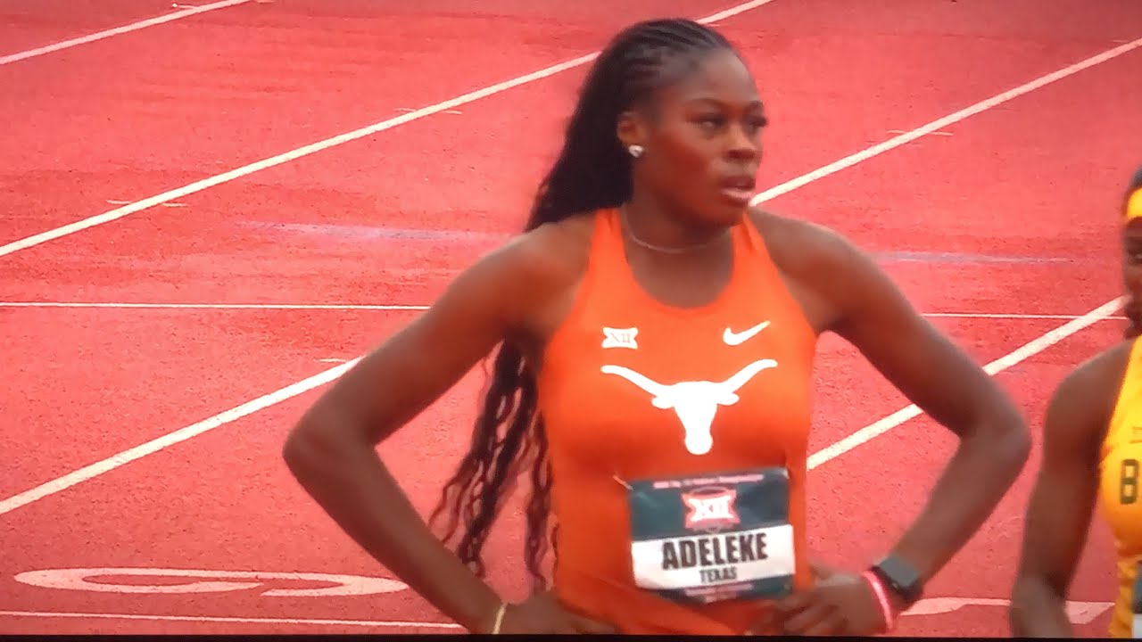 Rhasidat Adeleke Shines Bright as She Secures Gold in the 400m Big12 ...