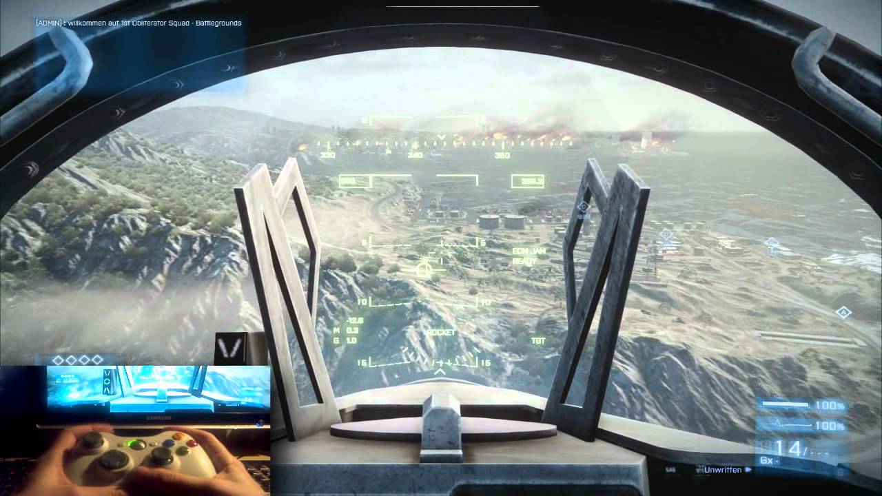 Battlefield 3 Jet Tutorial - Fliegen mit dem Gamepad Deutsch/German ...