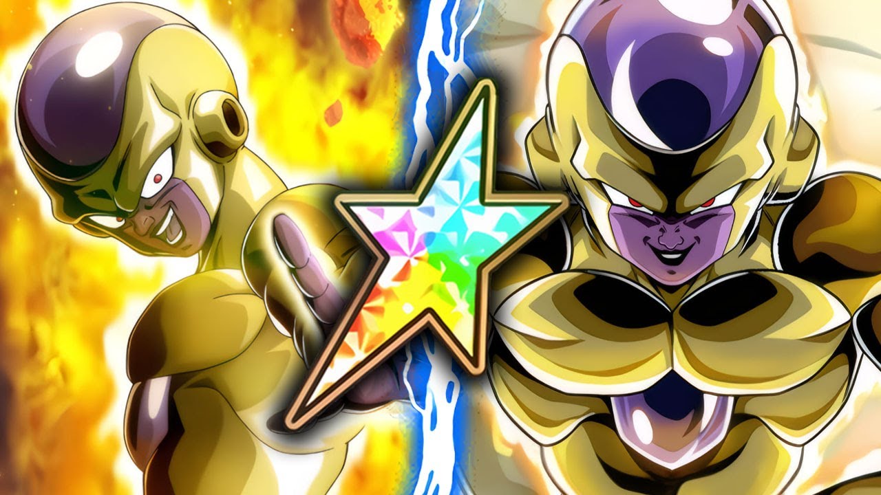 EZA LR GOLDEN FRIEZA & LR GOLDEN FRIEZA + GOGETA ROTATION! Dragon Ball ...