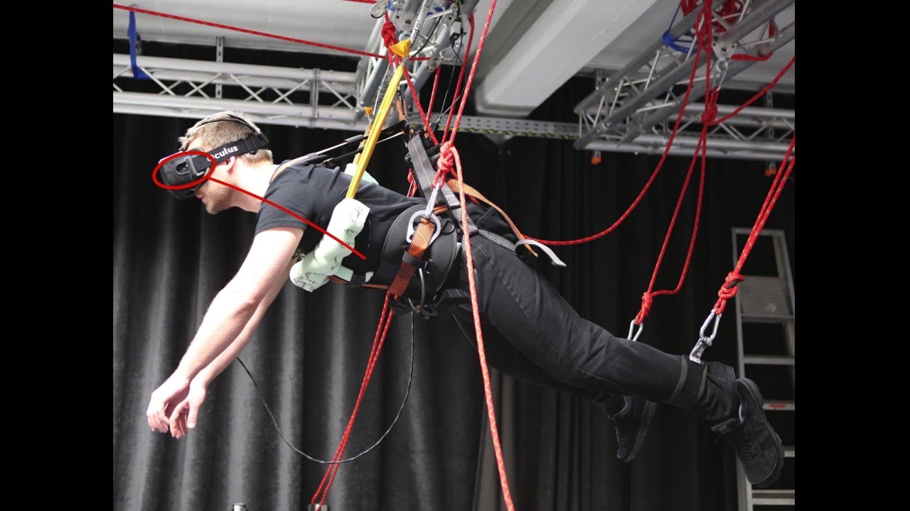 Control Methods in a Supernatural Flight Simulator - YouTube