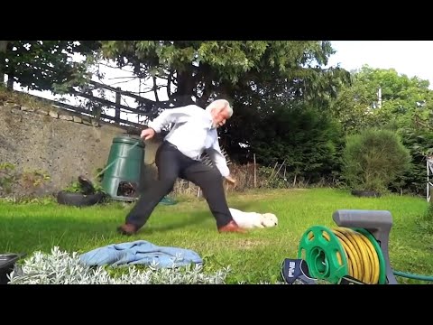 Old People Falling - With Sad Music
