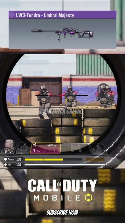 Skin Senjata LW3-Tundra - Umbral Majesty CODM #codm #callofdutymobile #bangmelcagaming #shorts ...