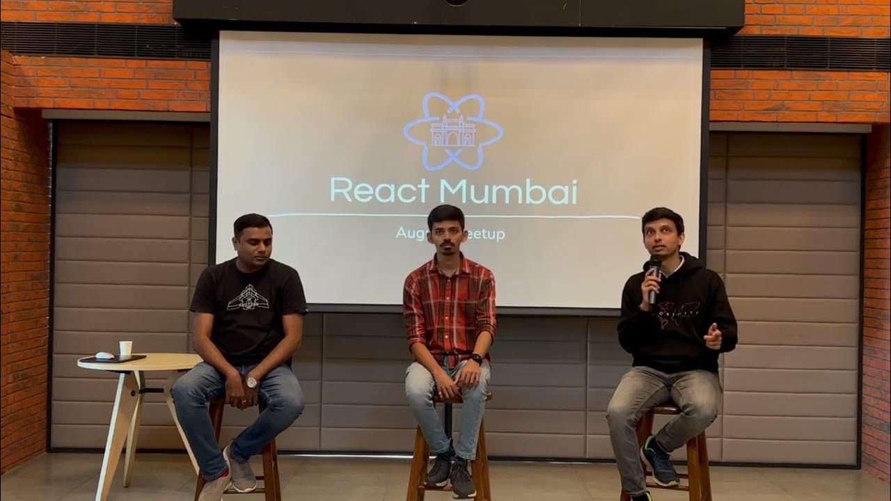 Panel Discussion on "Anything Career and Tech" at React Mumbai August ...