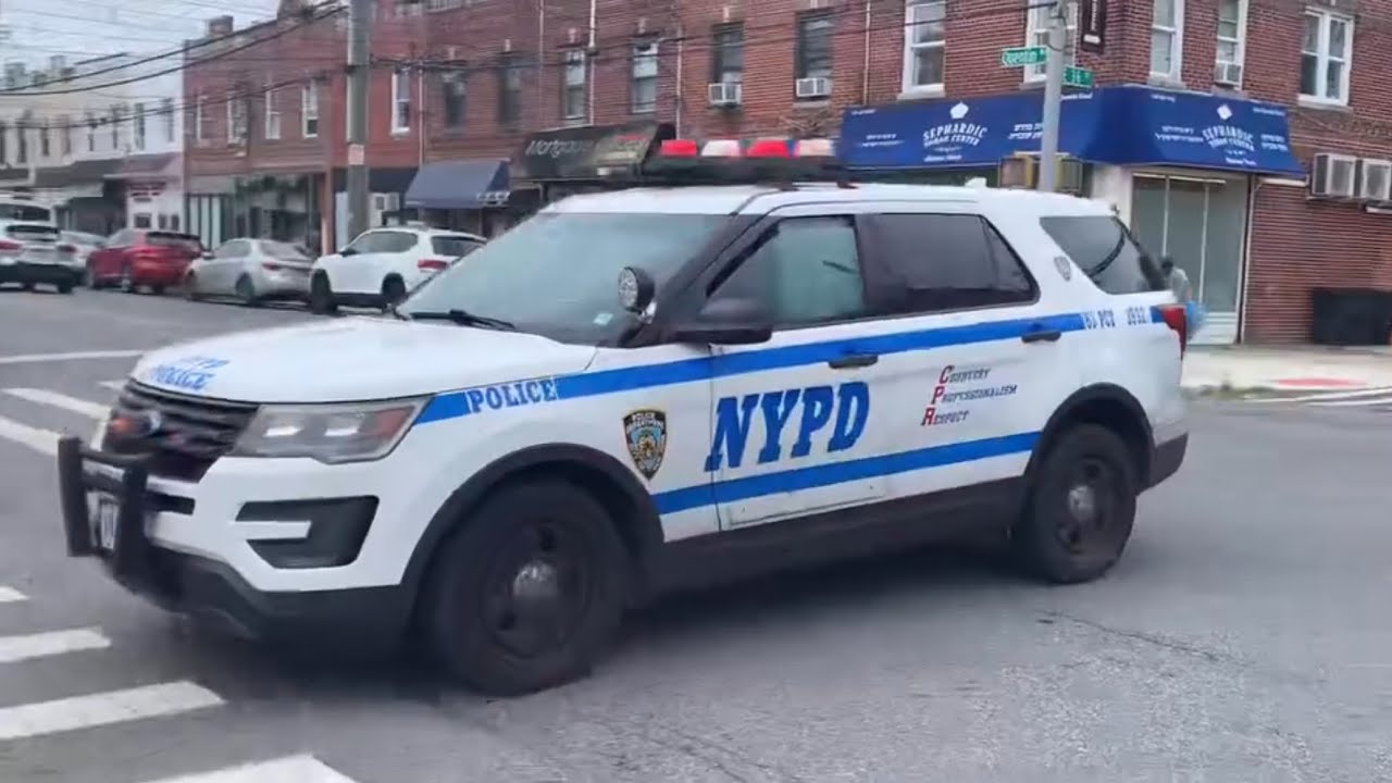 NYPD Ford Police Interceptor Responding - YouTube