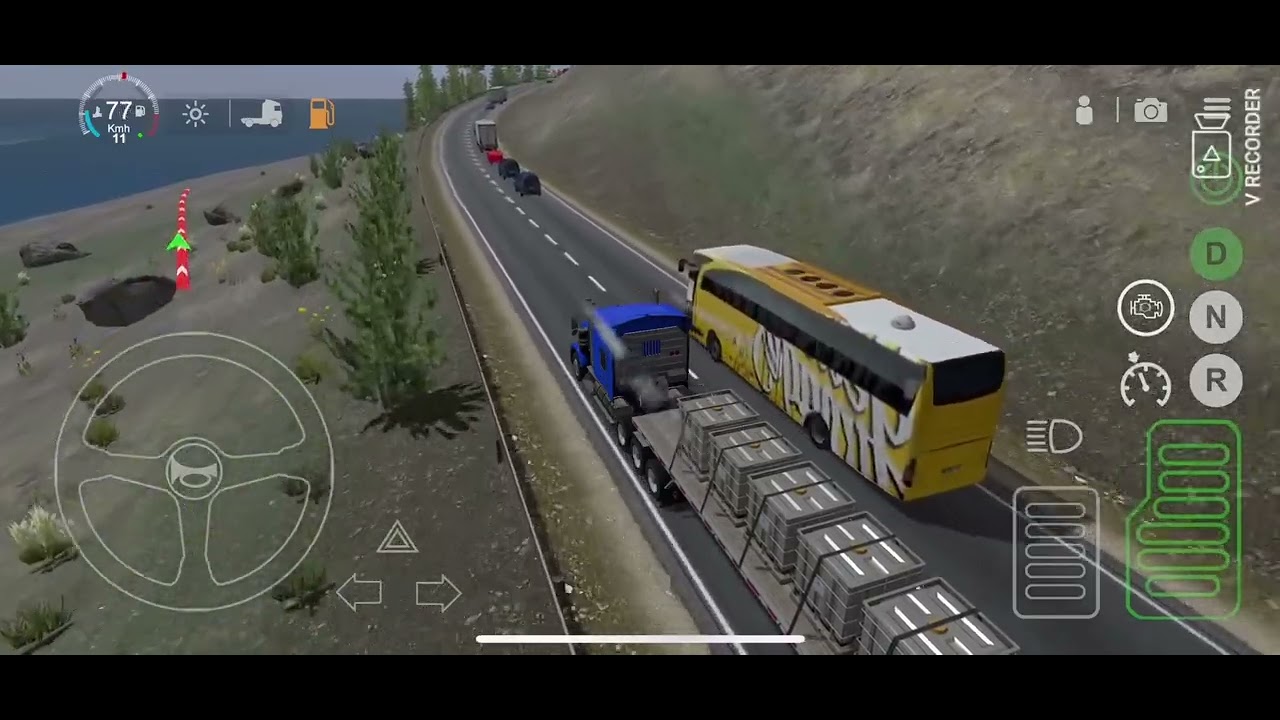 | Water Tanks Load Transport In Flatbed | Universal Truck Simulator ...