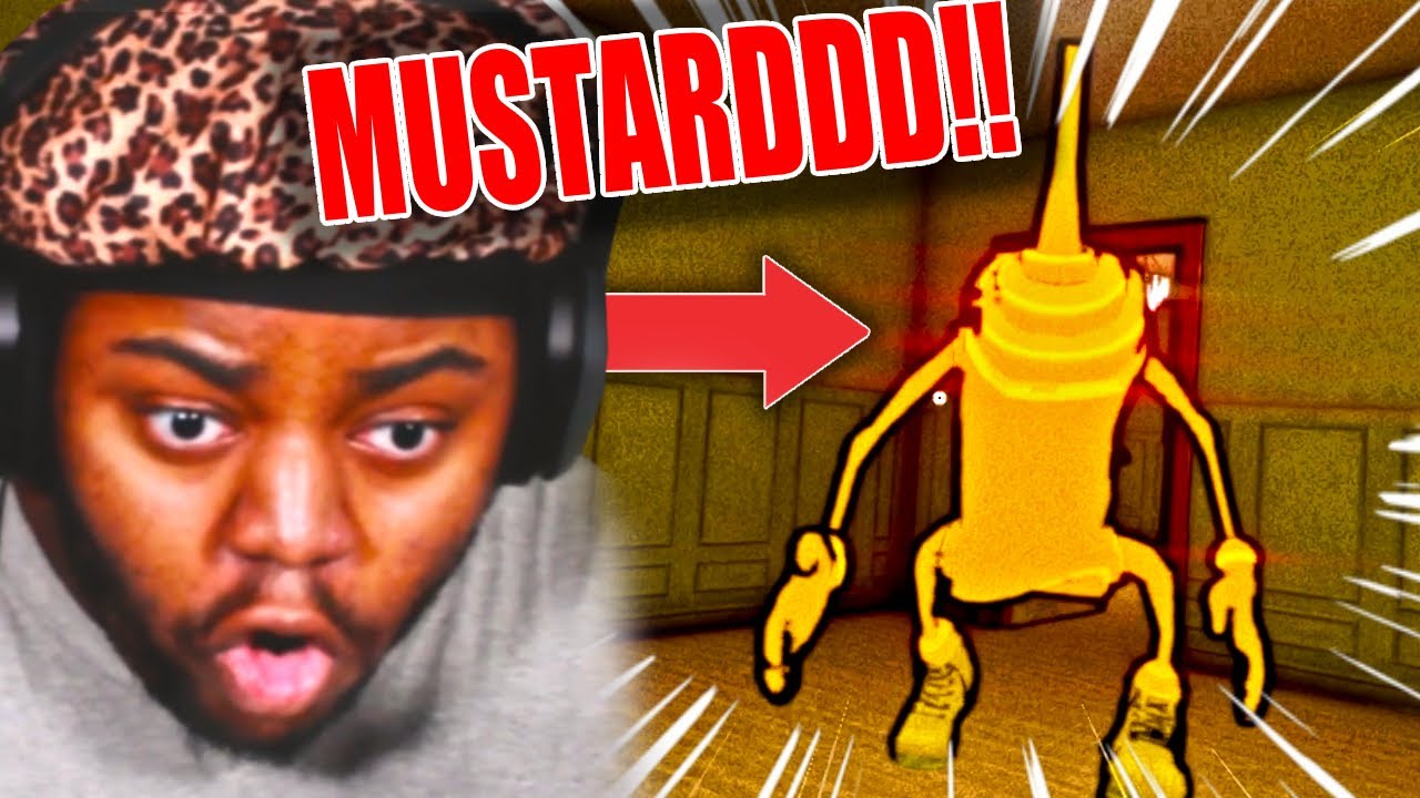 Giant Mustard Tries to Punish Me in Kendrick Lamar Horror Game - YouTube