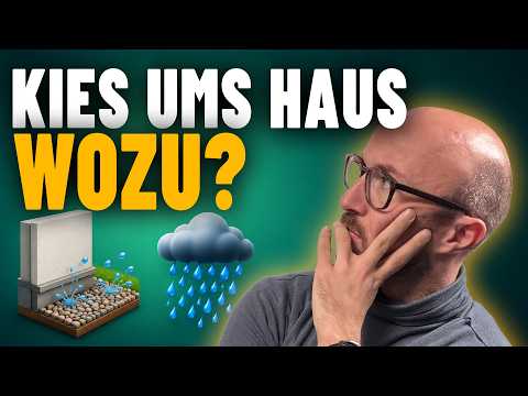 Spritzschutz ja oder nein? Was der Kiesstreifen am Haus wirklich bringt