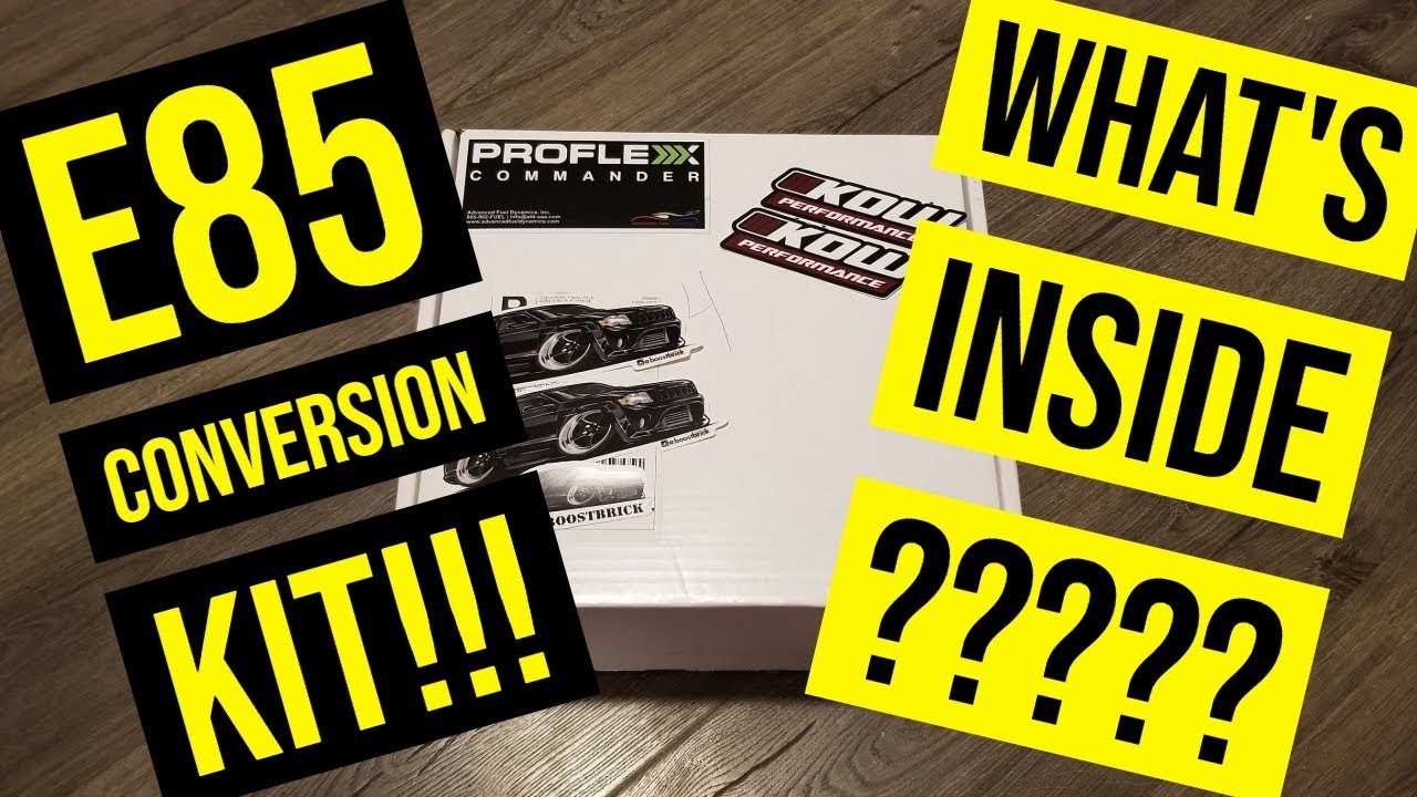 Jeep SRT E85 Conversion Kit Unboxing - YouTube