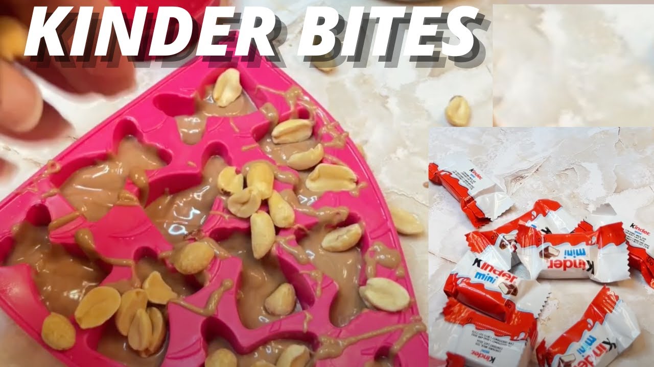 Yummy Peanut Chocolate Kinder bites - YouTube