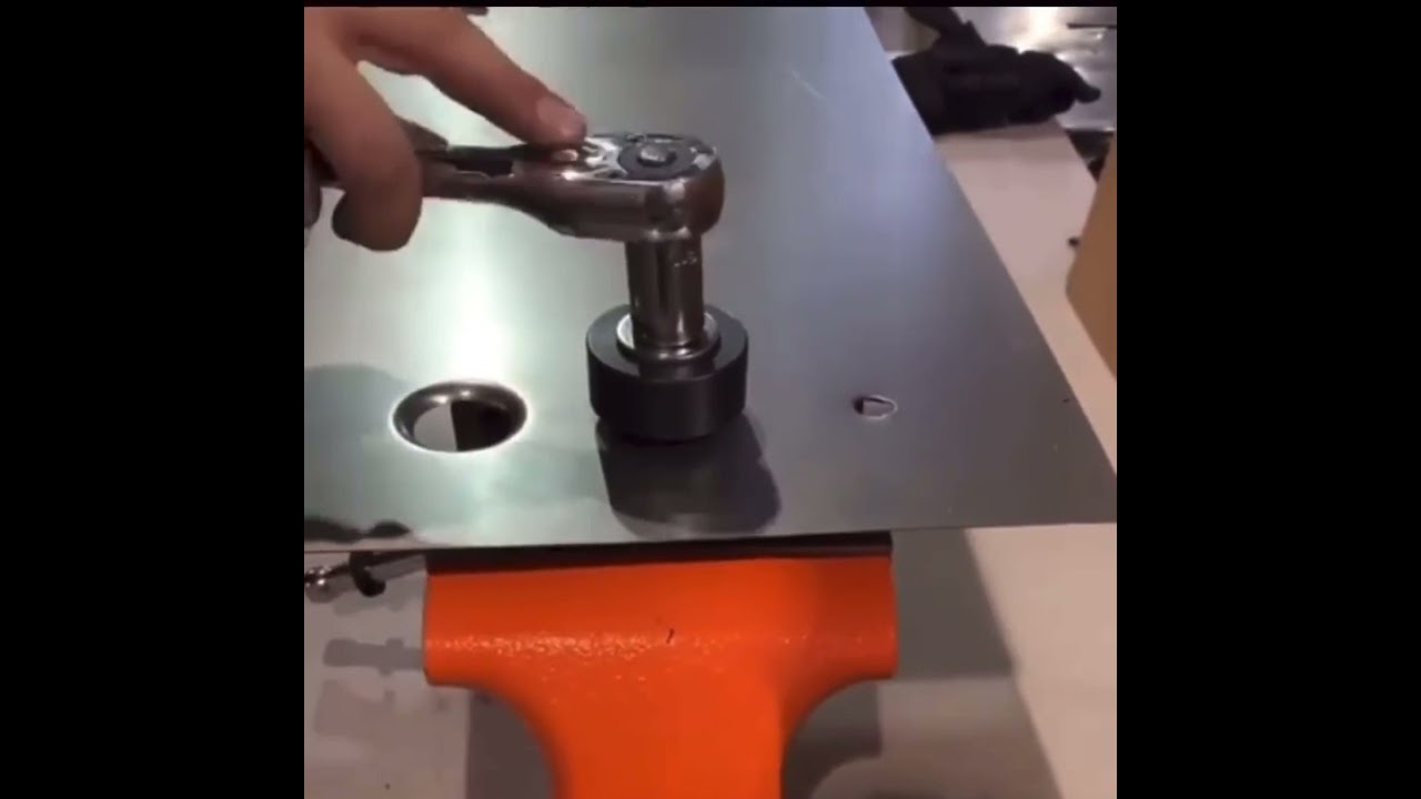 Woodward Fab Dimple Die Punch and Flare Tools - YouTube