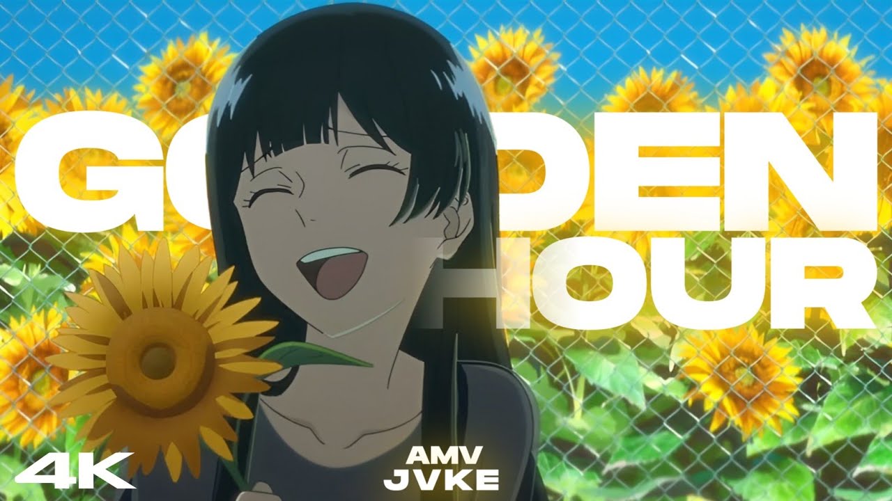 AMV [4K] - GOLDEN HOUR - The Tunnel to Summer, the Exit of Goodbyes ...