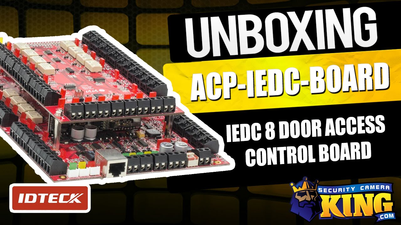 Unboxing - ACP-iEDC-Board - iEDC 8 Door Access Control Board - YouTube