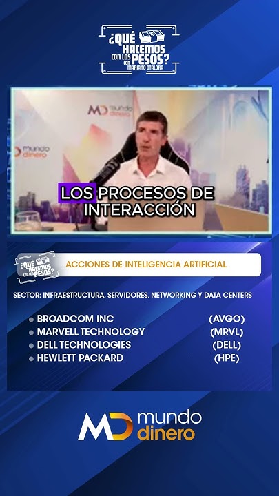 ACCIONES para INVERTIR en INTELIGENCIA ARTIFICIAL - YouTube