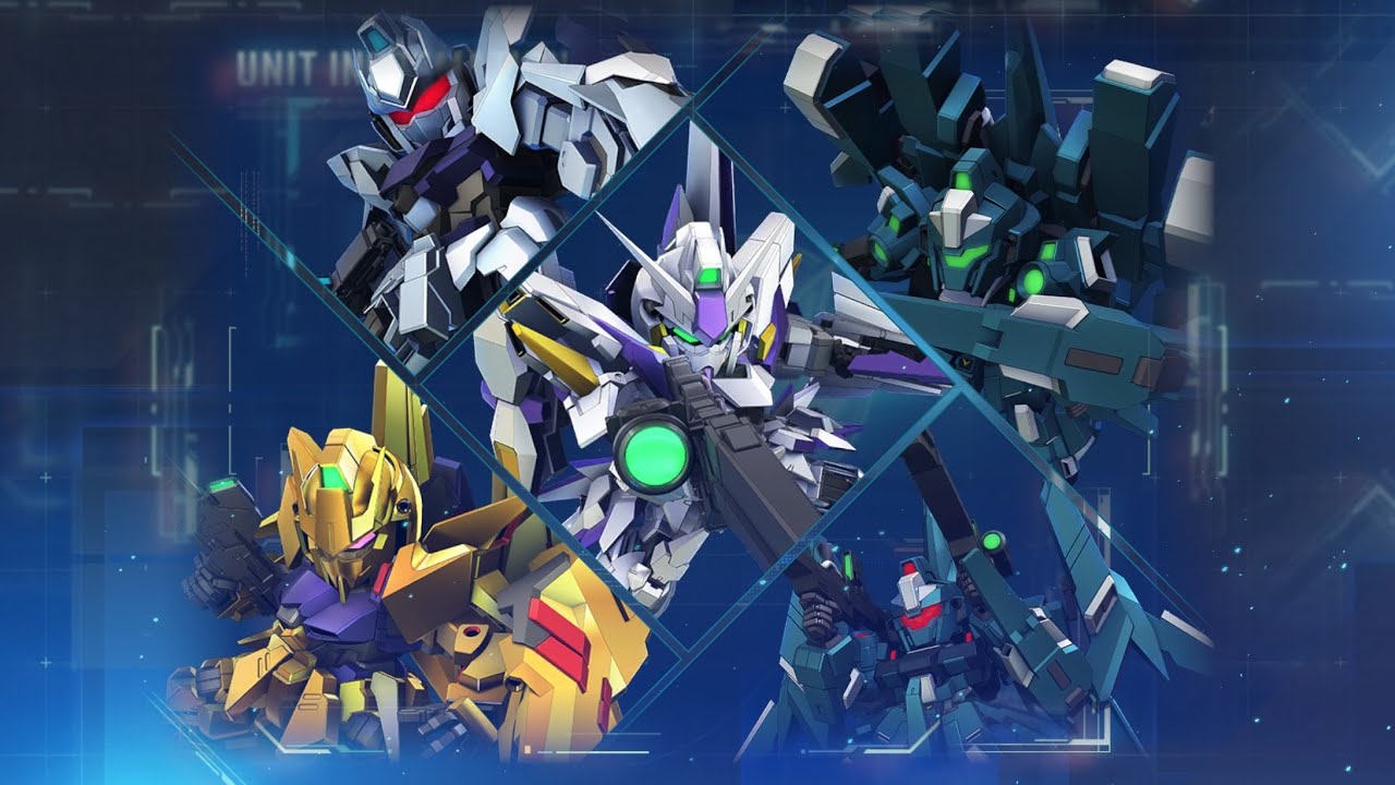 [SD Gundam G Generation Eternal] ReZel and Delta Gundam MS Line - All ...