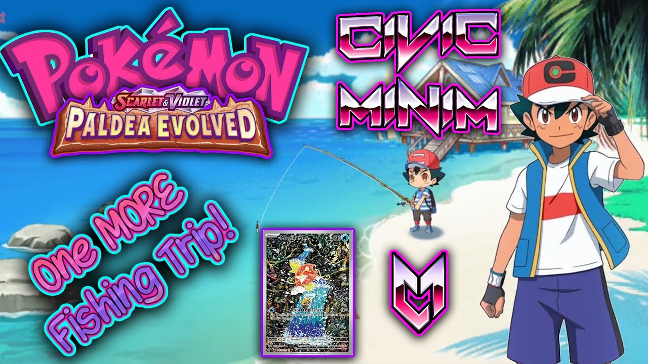 Lets Go Fishing One More Time | Paldea Evolved | Magikarp Hunt Part 2!🎣 ...