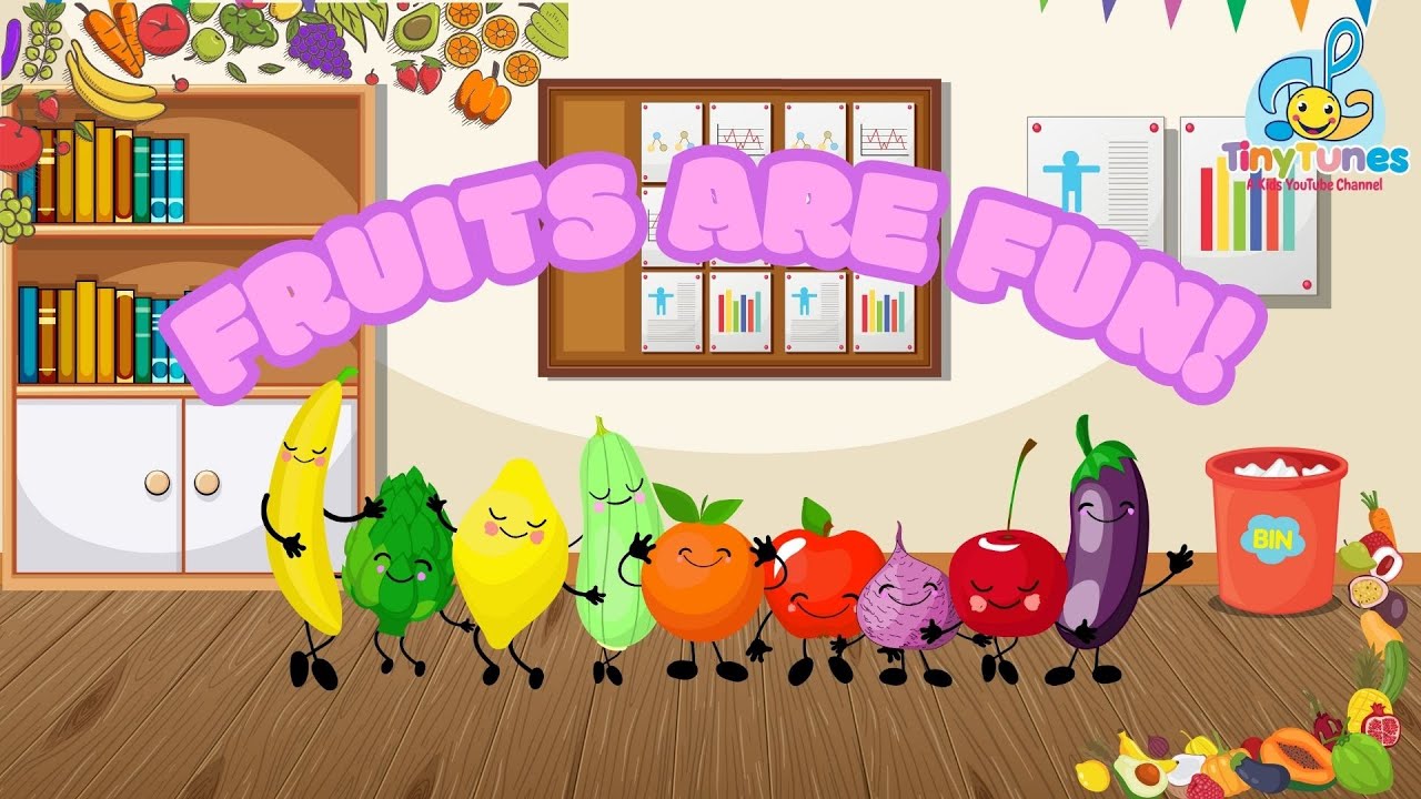 Fruit Song for Kids | Learn About Fruits | Fun and Educational - YouTube