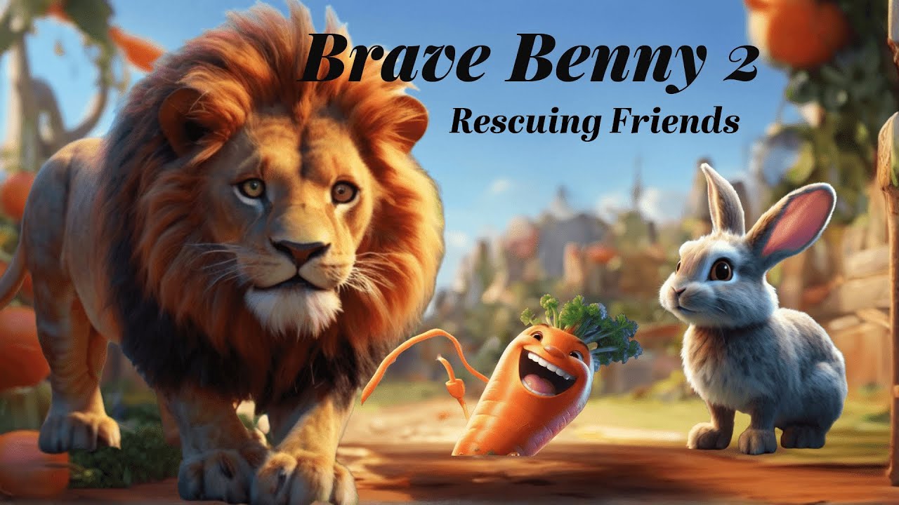 Jungle Tales : Brave Benny_2(Rescuing Friends) | AI Animation | Moral ...
