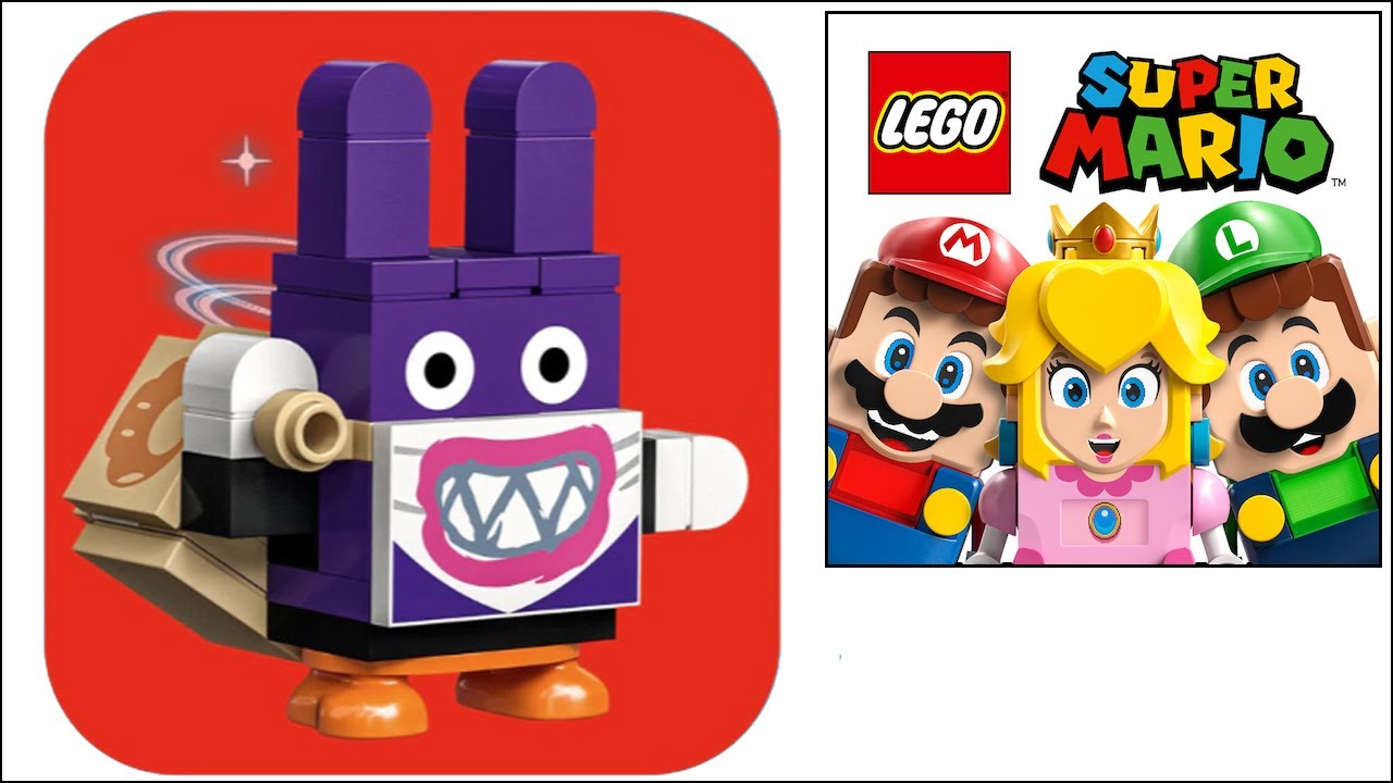 LEGO Instructions | Nabbit | LEGO Super Mario - YouTube