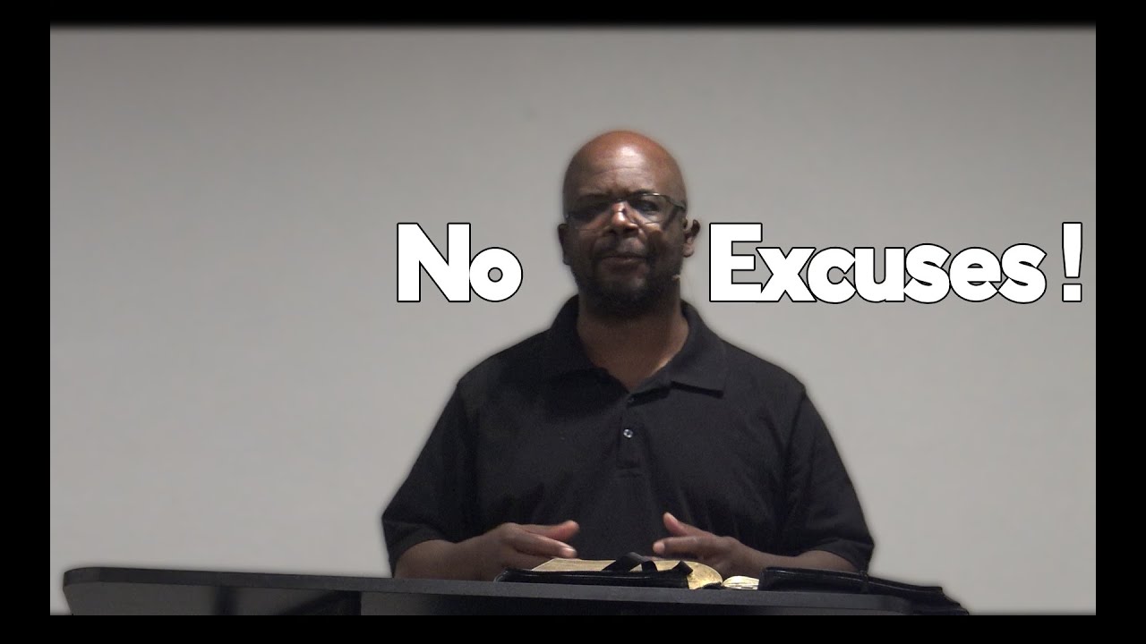 No Excuses- Pastor Mark Williams - YouTube
