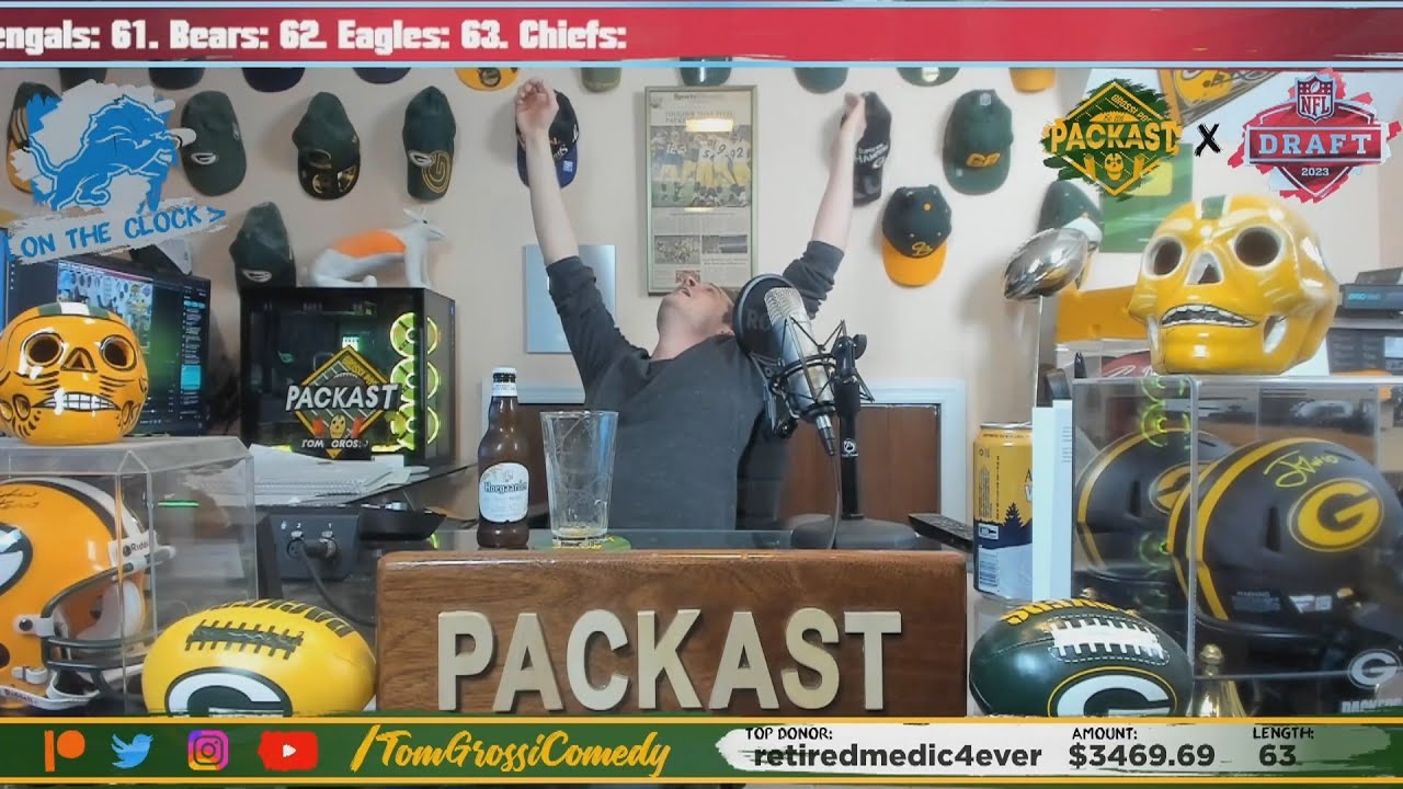 A Packers Fan Reaction to the Lions Drafting Brian Branch - YouTube