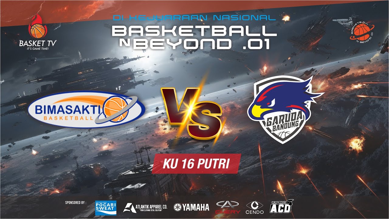BASKETBALL N BEYOND. 01 | GAME 3 | KU 16 PUTRI | BIMA SAKTI VS GARUDA - YouTube