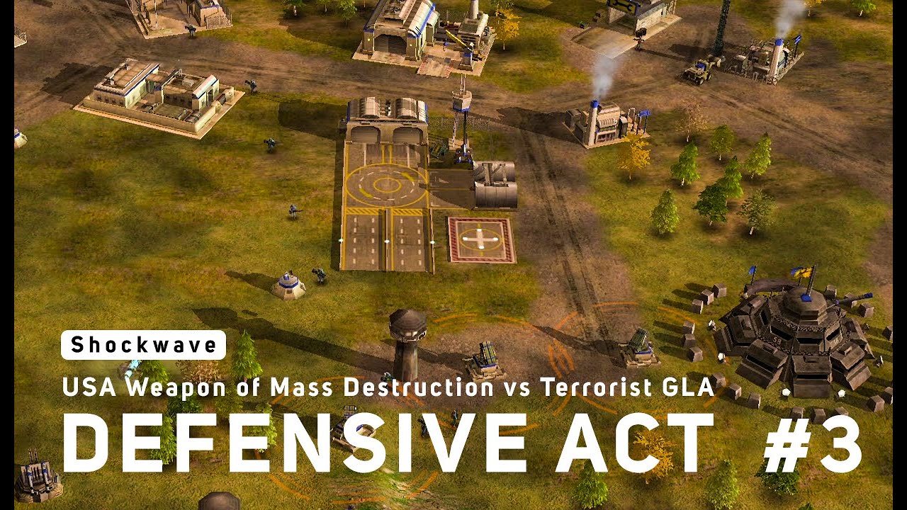 Shockwave | USA Super Weapons vs GLA Demolition | USA Defense Wins The ...