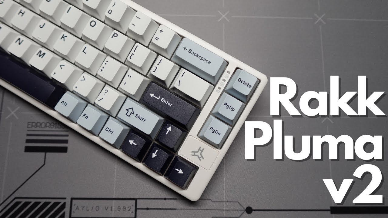 Classic BUDGET Keyboard Returns - Rakk Pluma V2 - YouTube