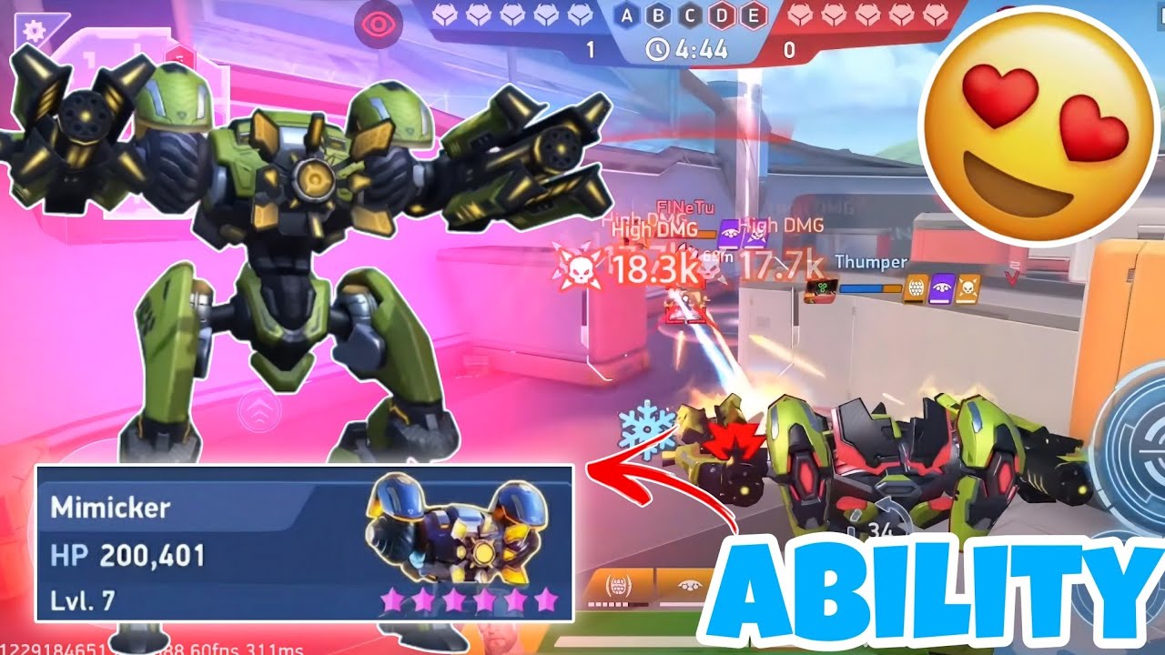 NEW MECH MIMICKER😍|ABILITY EXPLAINED|MECH ARENA - YouTube