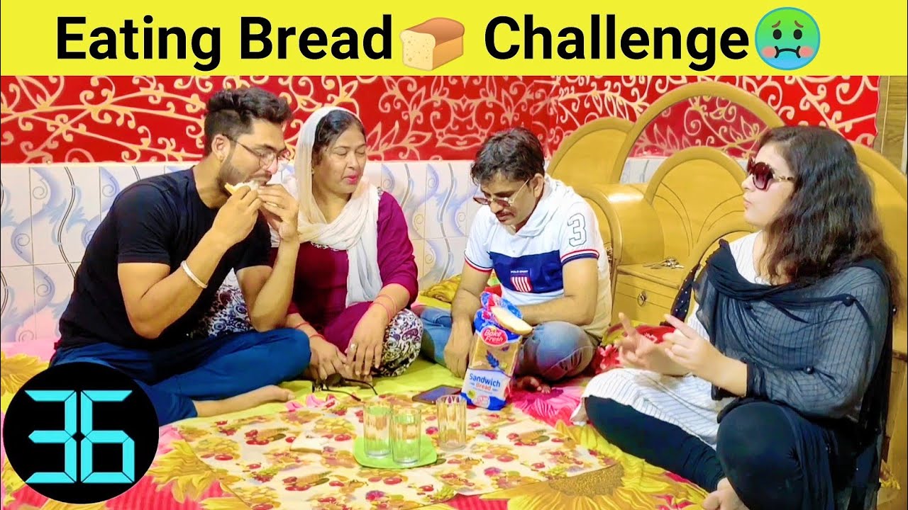 Eating Bread🍞 challenge Gone funny😂😂 @tabishdiaries590 ...