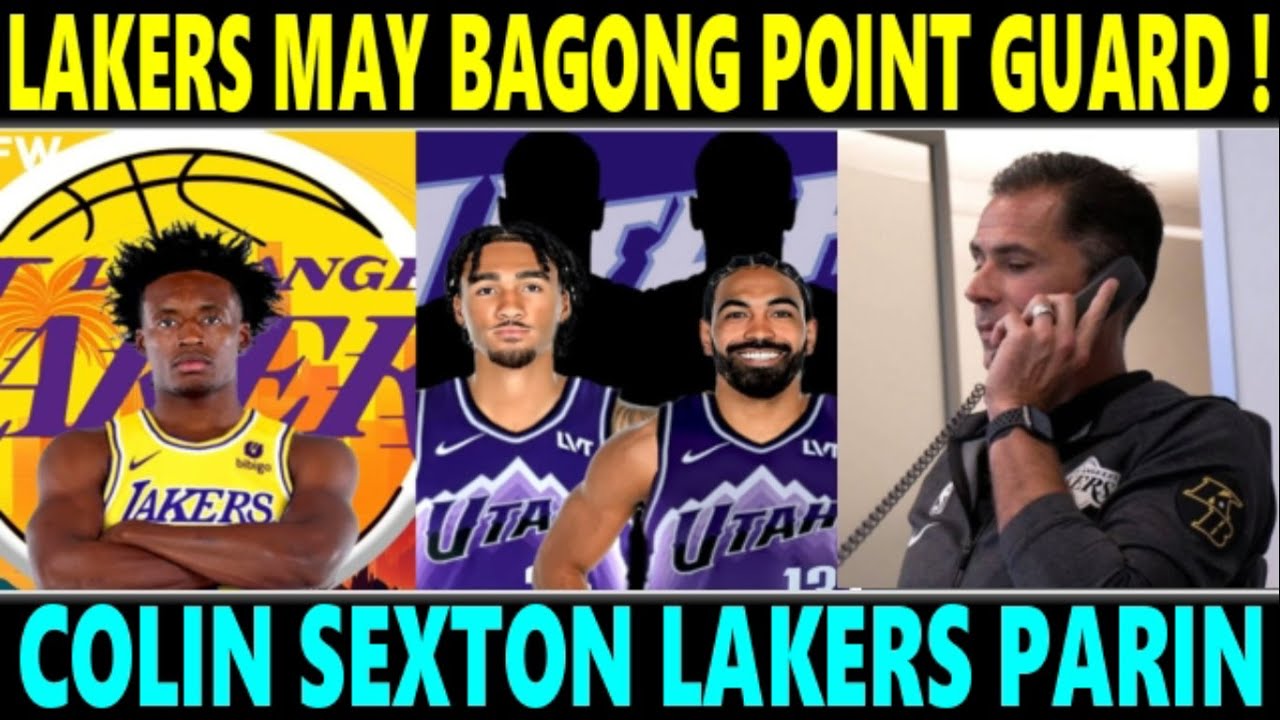 YARE NA! Lakers May BAGONG POINT GUARD AGAD! COLIN SEXTON LAKERS PARIN ...