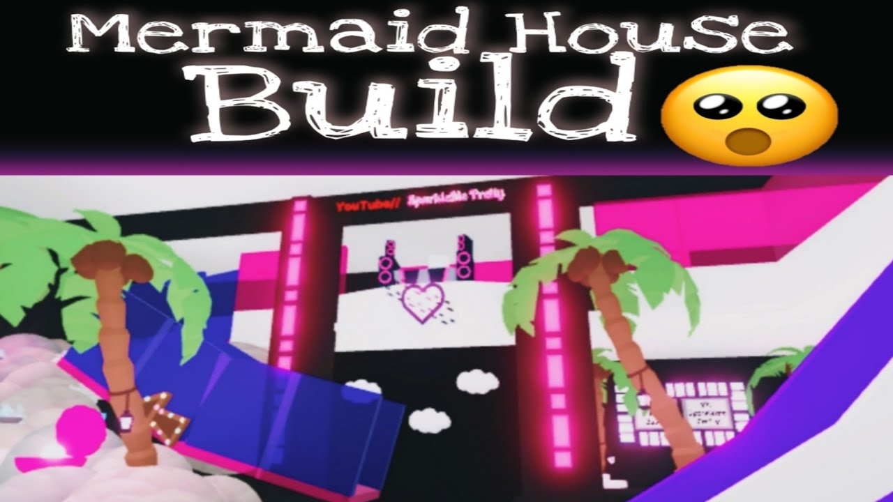 Mermaid House Build 🧜🏾‍♀️ AdoptMe ️ - YouTube