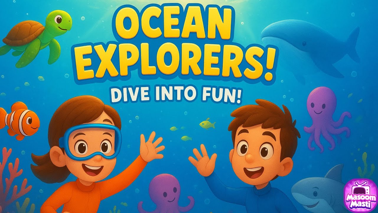 🌊 Ocean Explorers – Dive Under the Sea to Meet Amazing Sea Creatures! 🐠 ...
