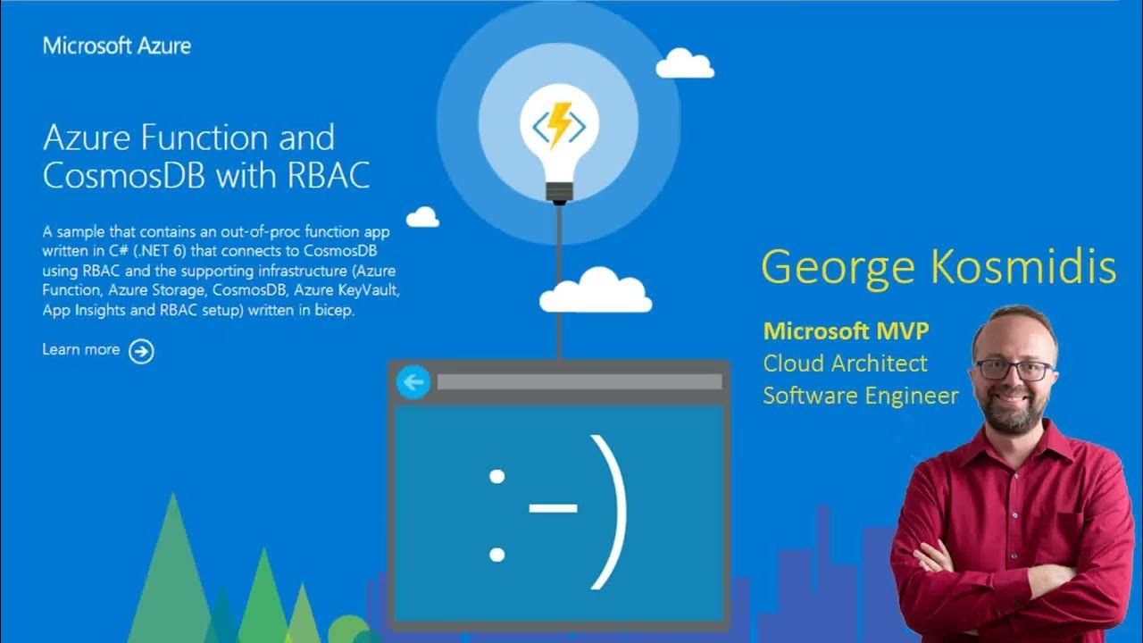 Munich .NET Meetup: Azure Function and CosmosDB with RBAC - YouTube