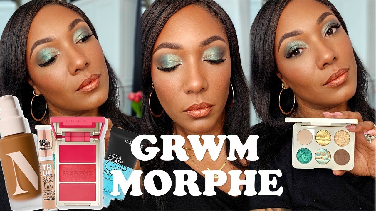 GRWM Trying New (to me) MORPHE Products | Full Face Drugstore Products ...