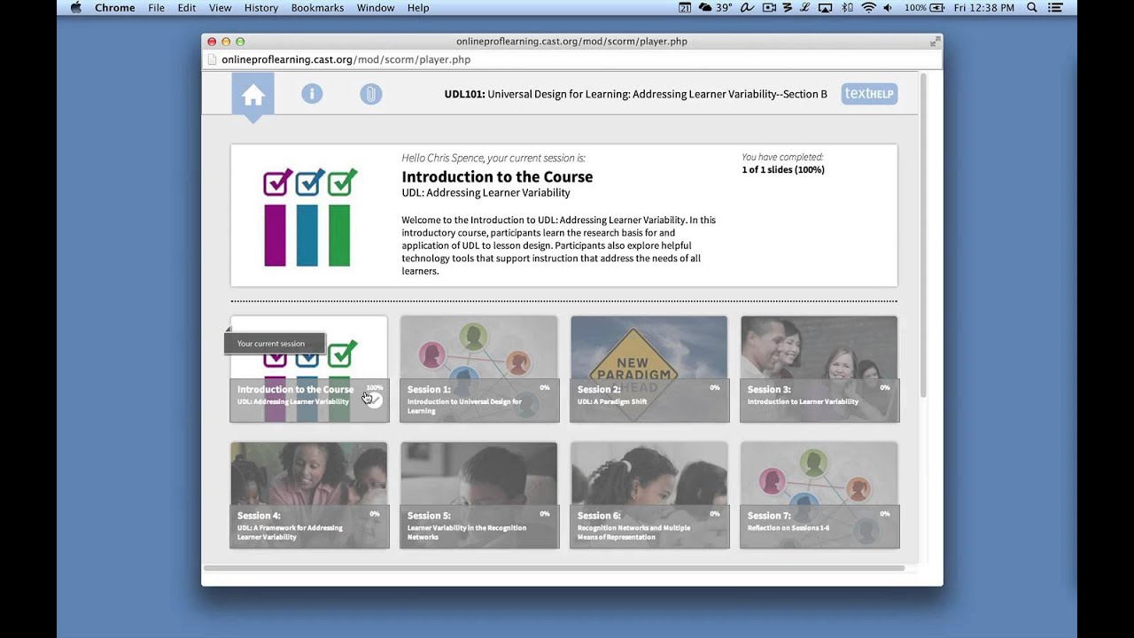 Using the courseware - YouTube