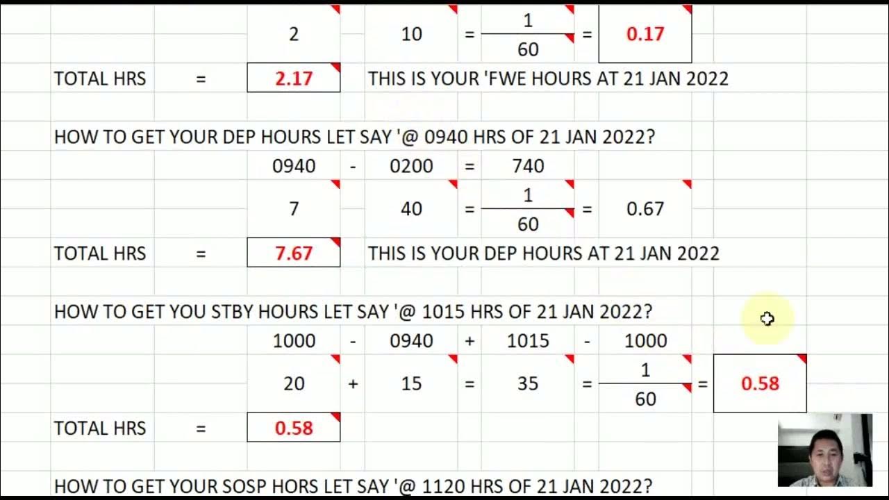 Hours Calculation for Ships - YouTube