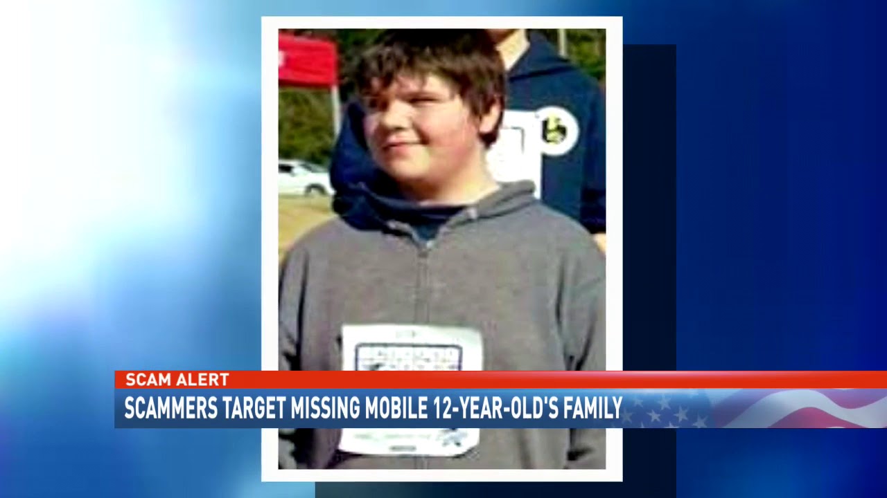 Scammers target missing Mobile boy's family - NBC 15 News WPMI - YouTube
